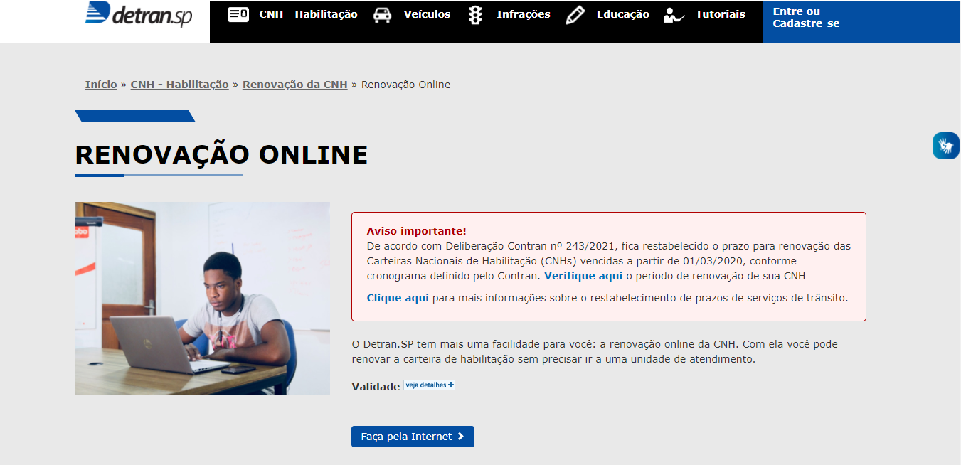 Como renovar a CNH em São Paulo?